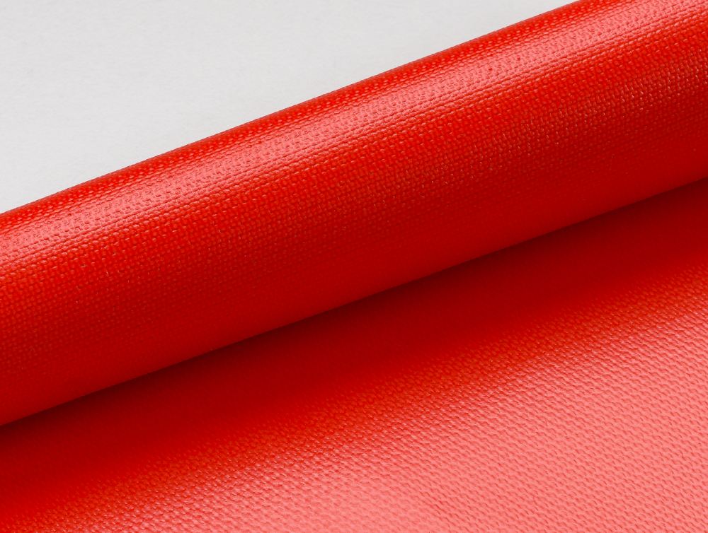 Tissu de verre enduit PVC (polychlorure de vinyle) classé M1